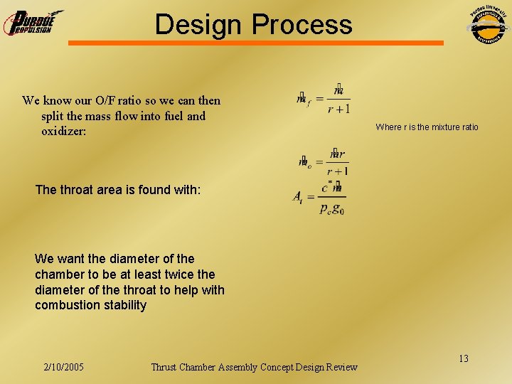 Liquid BiPropellant Thruster Concept Design Review Adam Pender