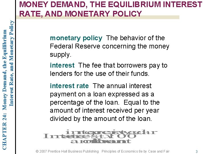 Chapter 24 Money Demand the Equilibrium Interest Rate