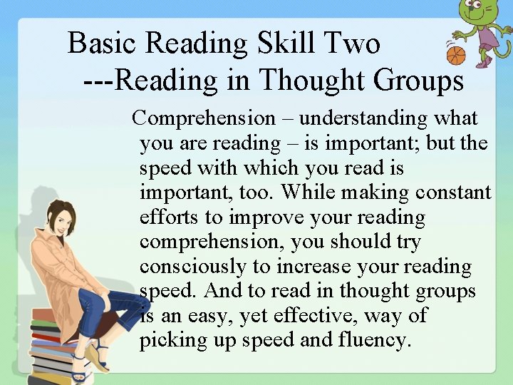 Basic Reading Skill One How to Read a