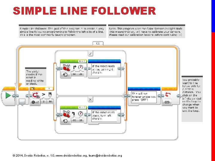 ADVANCED EV 3 PROGRAMMING LESSON LINE FOLLOWING BASIC
