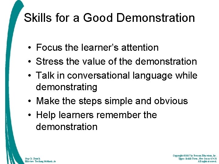 Gary D Borich Effective Teaching Methods 6 Th