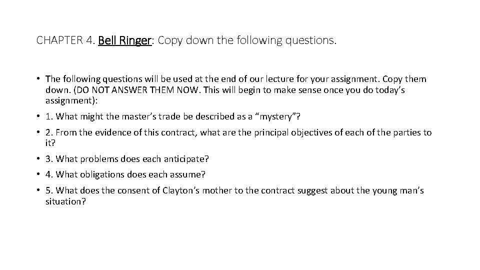 Inclass assignments Primary Source Analysis Varying Viewpoints Bell