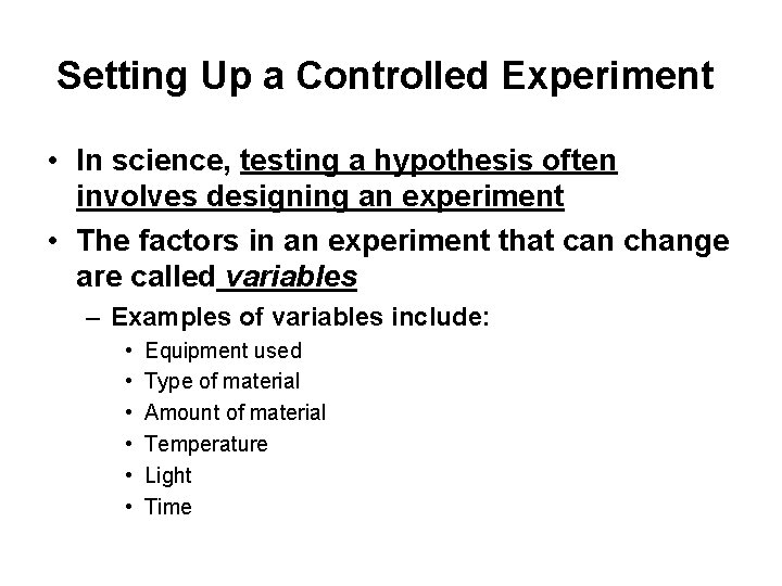 SCIENCE The intellectual process using all available mental