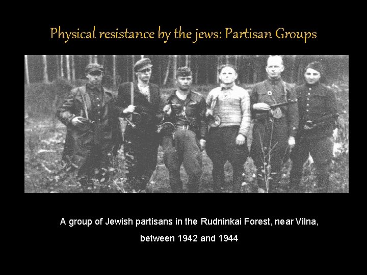 Resistance and Rescue in the Holocaust Obstacles to