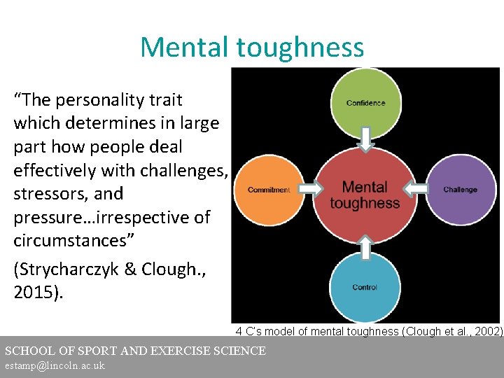Relationships between mental toughness physical activity and barriers