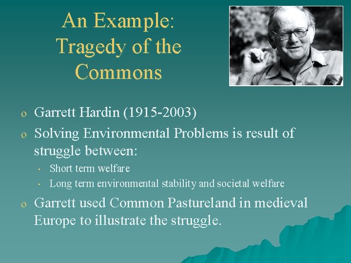 Chapter 1 Introducing Environmental Science and Stability Reading