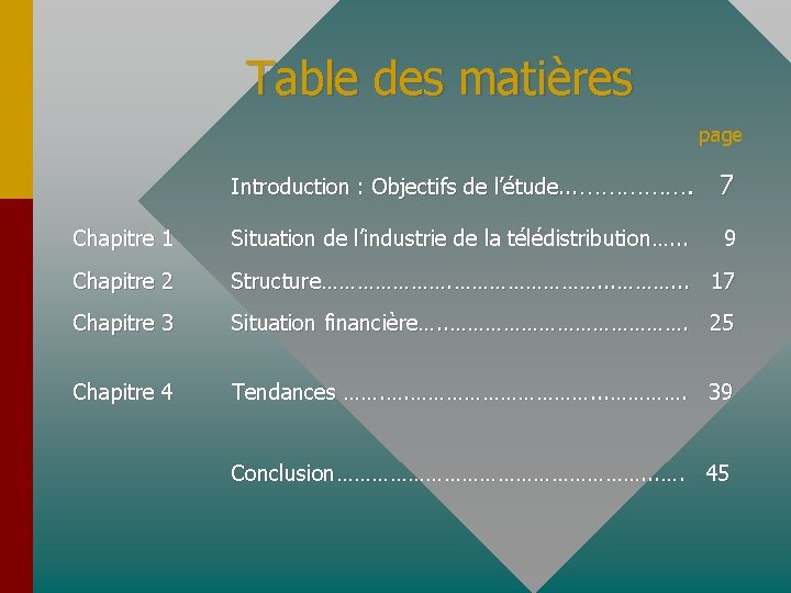 LA TLDISTRIBUTION AU QUBEC tude Fvrier 2001 Direction