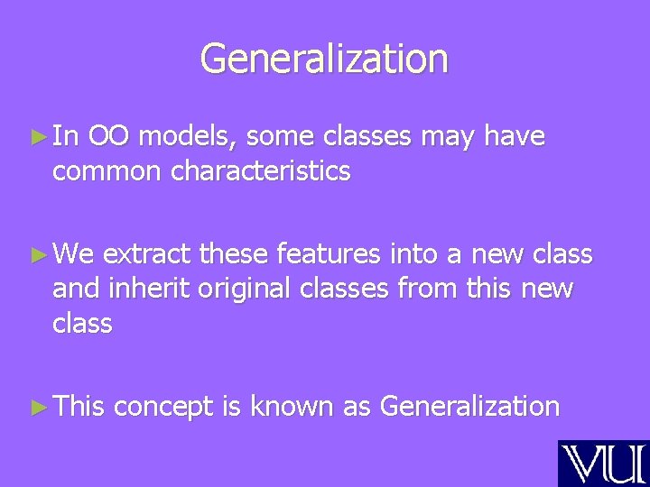 Objectoriented Programming Oop Lecture No 4 Recap Inheritance