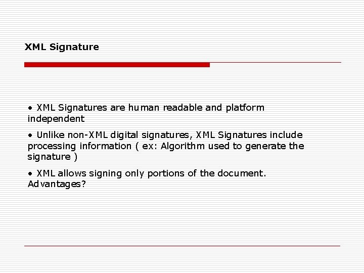 WEB SECURITY USING XML ENCRYPTION Based on the