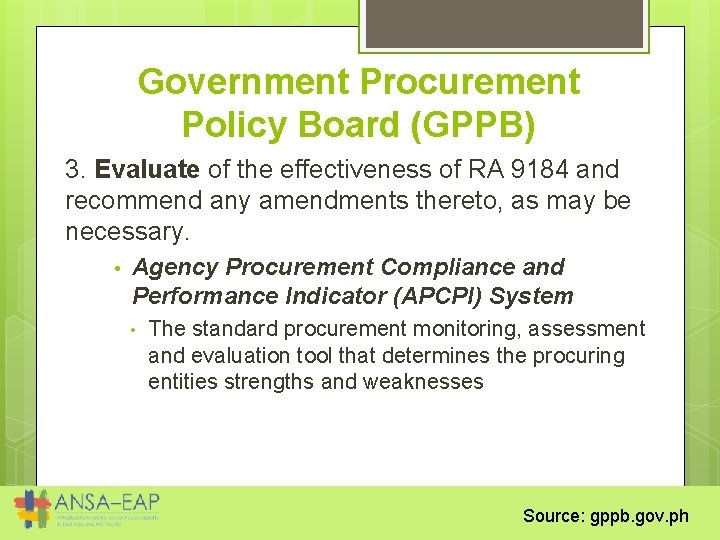Role of Oversight Bodies and Civil Society Organizations