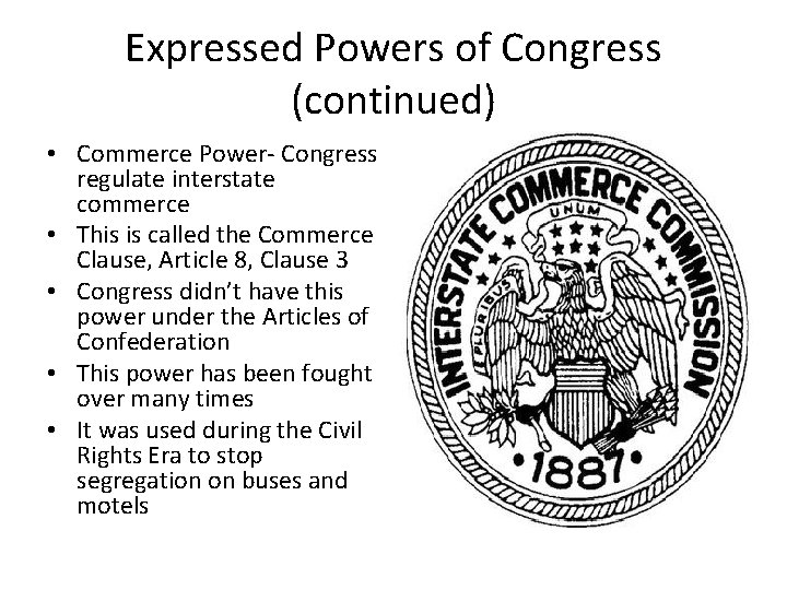 Chapter 5 Congress The Legislative Branch Section 2
