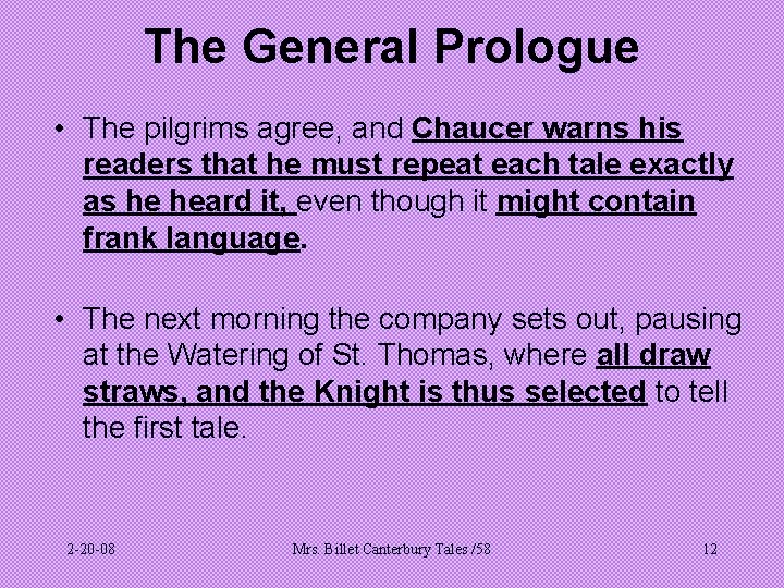 Canterbury Tales Background 2 20 08 Above is