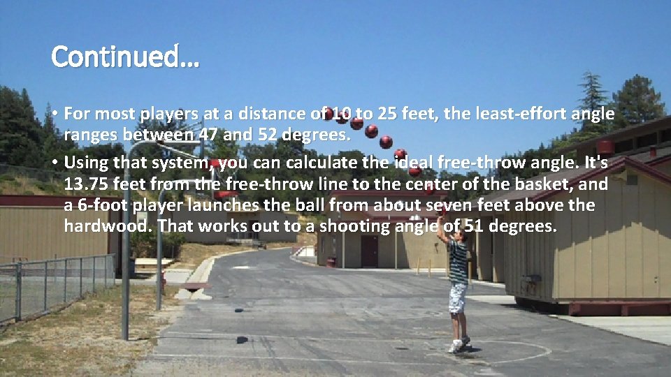 Parabolas and Sports By Valerie Belew History of