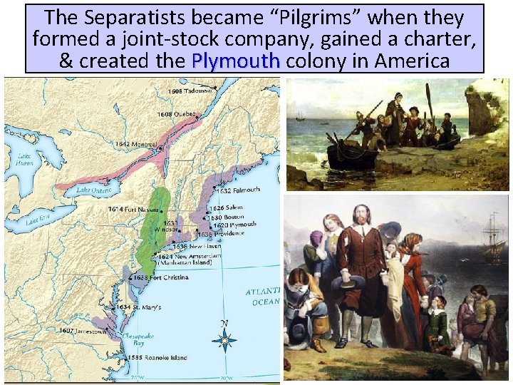 NEW ENGLAND COLONIES NOTES STANDARD 1 ELEMENT B