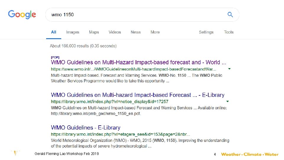 WMO No 1150 WMO Guidelines on MultiHazard Impactbased