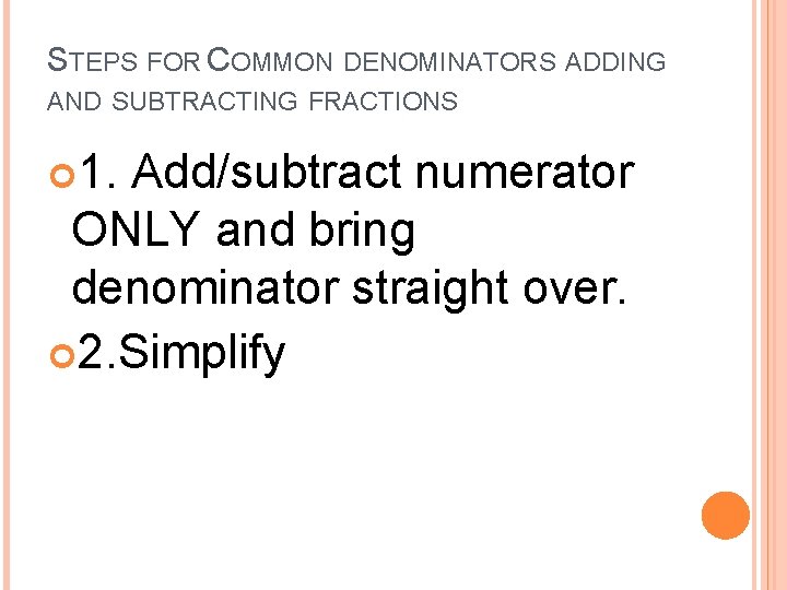 BELLRINGER Do problems 1 6 on your study