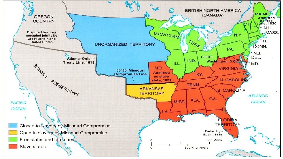 Causes of the Civil War Two Big Causes