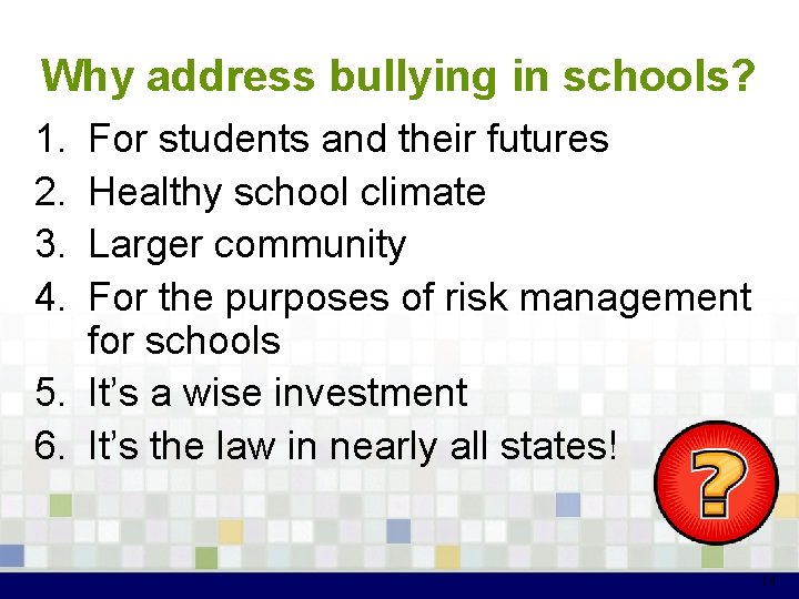 Preventing Bullying Part 1 Bullying Prevention Specific Strategies