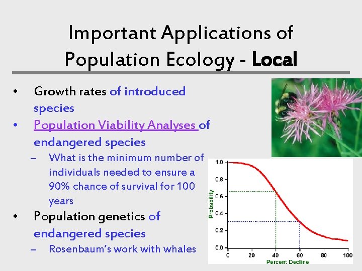 Introduction to Ecology CERC Certificate Program Columbia University