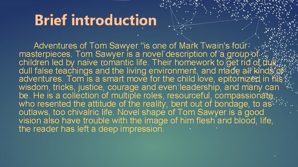 Adventures of Tom Sawyer Mark Twain 1181 Brief