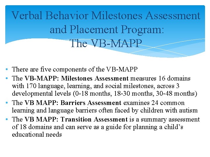 A Behavioral Approach to Language Assessment and Intervention