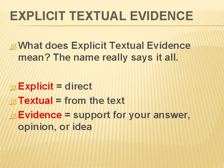 EVIDENCE BASED WRITING LEARN HOW TO WRITE A