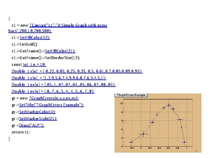 MustKnow ROOT Class IOTGraphTntupleTtree 1 IO Saving Objects