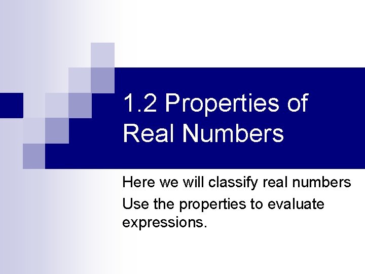 1 2 Practice Properties Of Real Numbers Worksheet