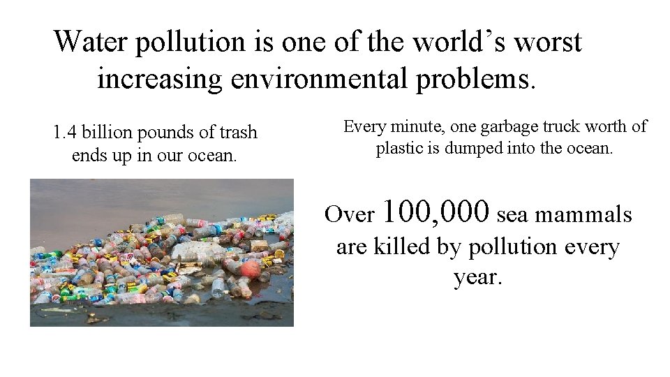 Erase the Waste By Rory Kendle Water pollution