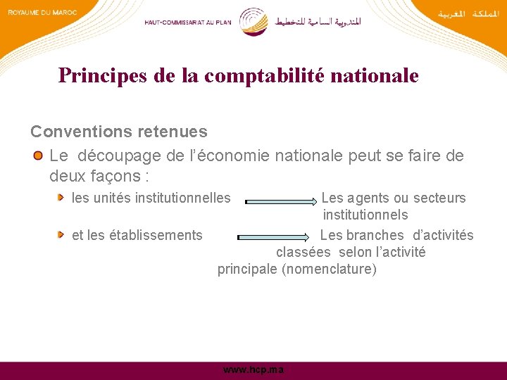 Importance utilit et principes de la comptabilit nationale