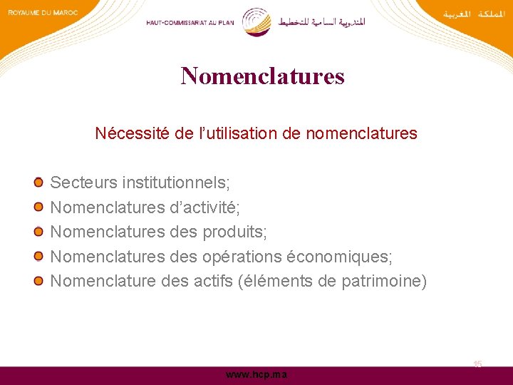 Importance utilit et principes de la comptabilit nationale