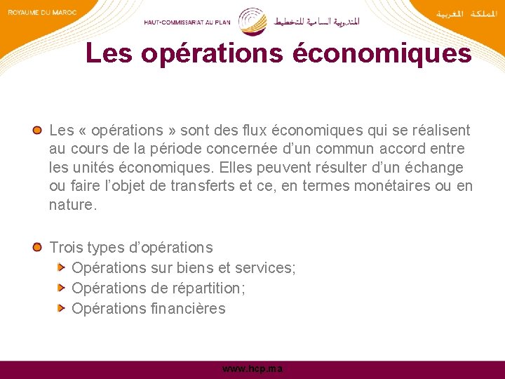 Importance utilit et principes de la comptabilit nationale