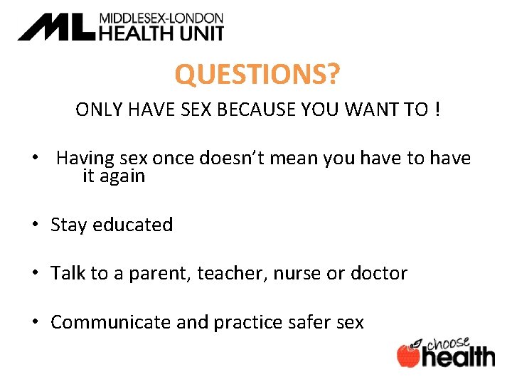 Adapted from Puberty Understanding Sexually Transmitted Infections ...