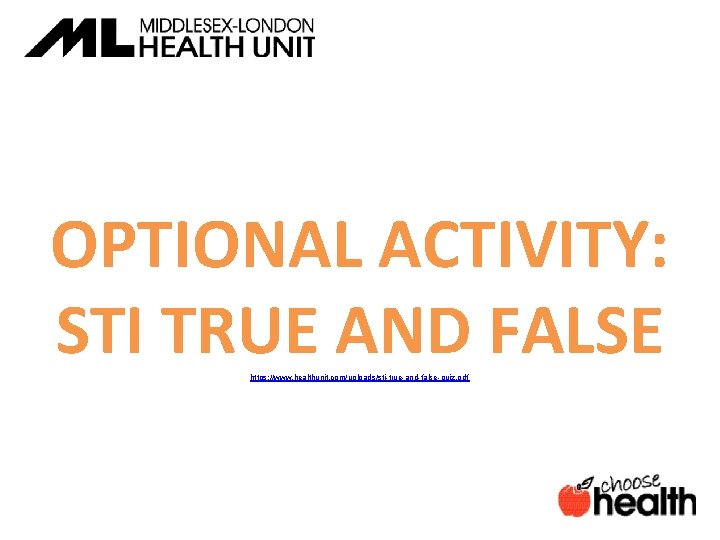 Adapted from Puberty Understanding Sexually Transmitted Infections ...