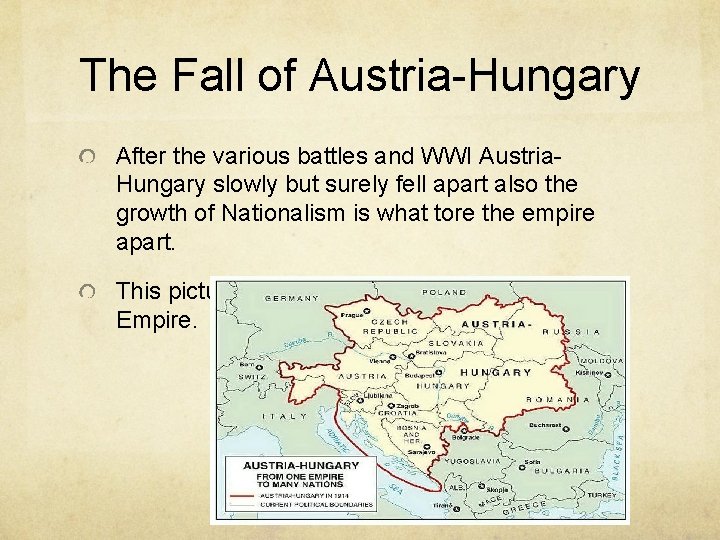 The Rise of Nationalism AustriaHungary By Roxanne Aichinger