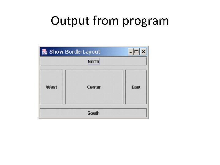 Unit 11 Objectoriented Programming Graphical User Interface Jin