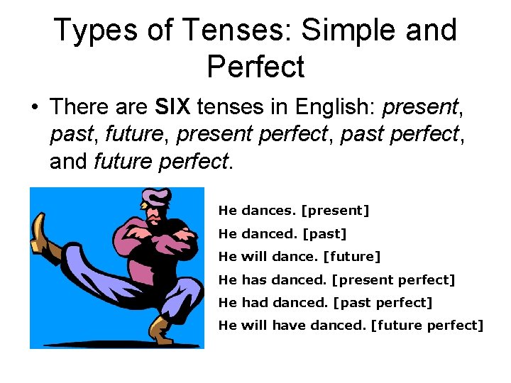 Chapter 6 Using Verbs The Principal Parts of