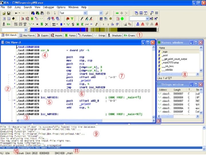 Reverse Engineering CONTENTS Reversing Reversing Reversing Ollydbg QA