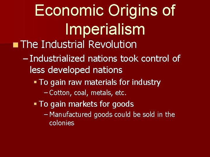 The Age of Imperialism 1850 1914 Imperialism building