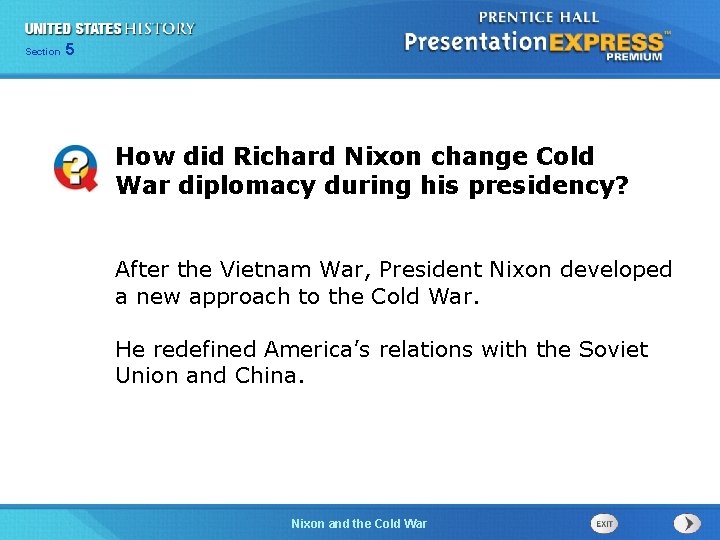 Chapter Section 25 Section 1 5 Objectives Explain