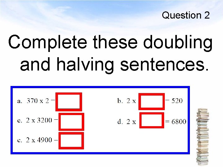 Year 5 Block 3 Assessment Paper 1 Non