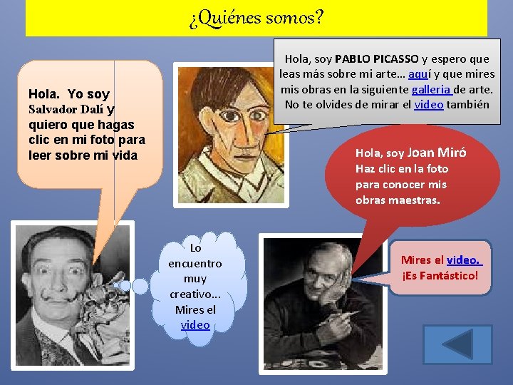 Los Artistas Famosos del Mundo Hispanohablante Quines somos