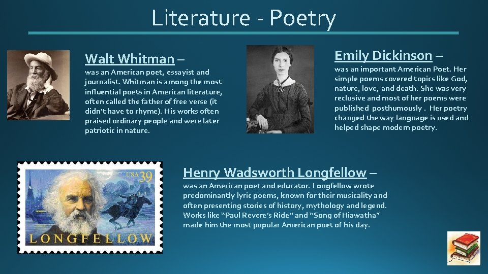 The Beginnings of an American Culture Art Literature