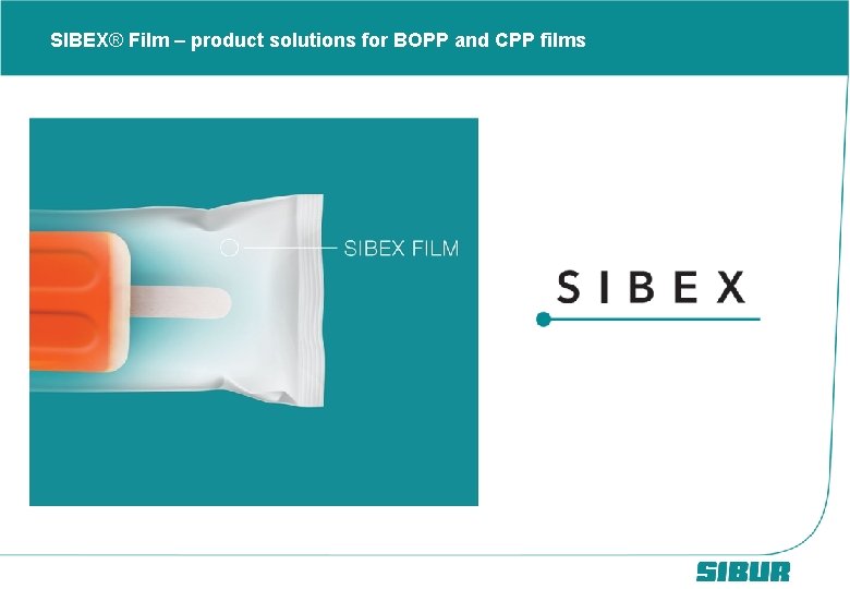 SIBEX product solutions for effective processing Product marketing