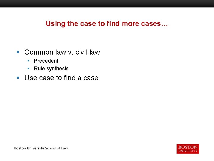 Anatomy of a Case and Basic Case Citation