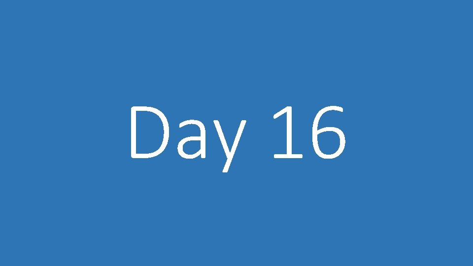 Unit 2 Days 16 20 Day 16 Bell