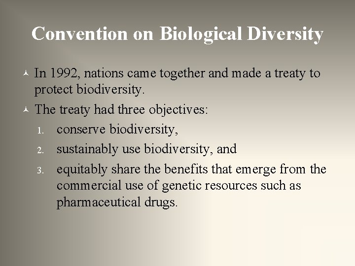 Chapter 18 Conservation of Biodiversity Genetic Diversity Scientists