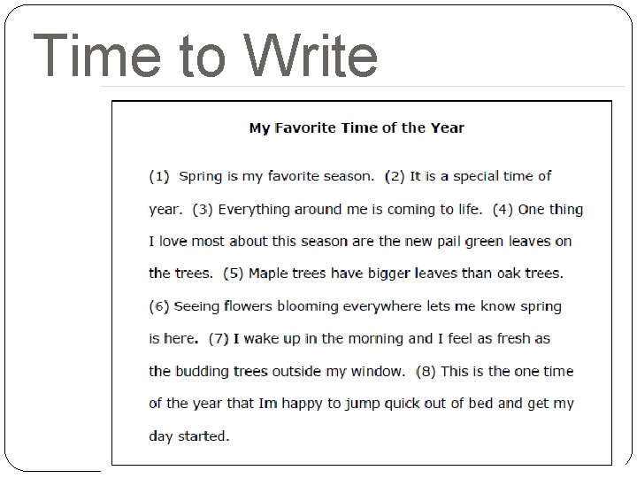 Writing for PASS Blowing the Top off the