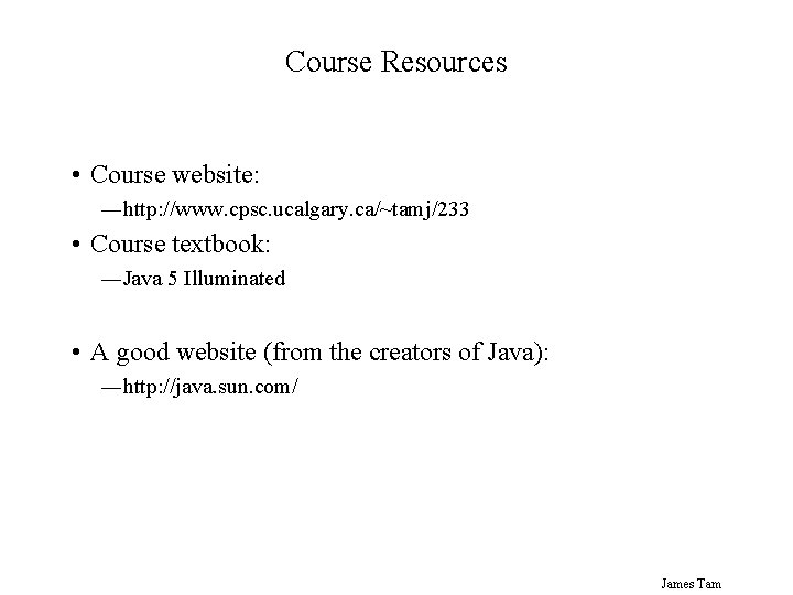 Cpsc 233 Introduction To Computers Ii Objectoriented Programming