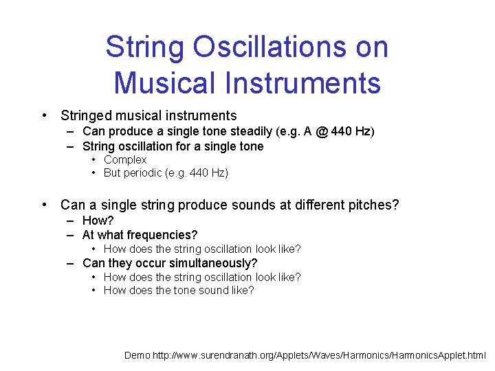 Lab 4 Strings Standing Waves Modes Slinky Experiments